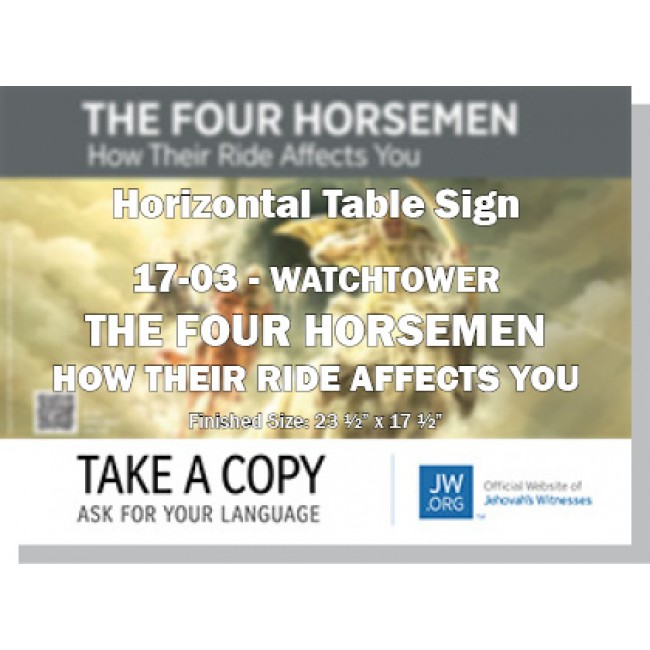 HPWP-17.3 - 2017 Edition 3 - Watchtower - "The Four Horsemen - How ...