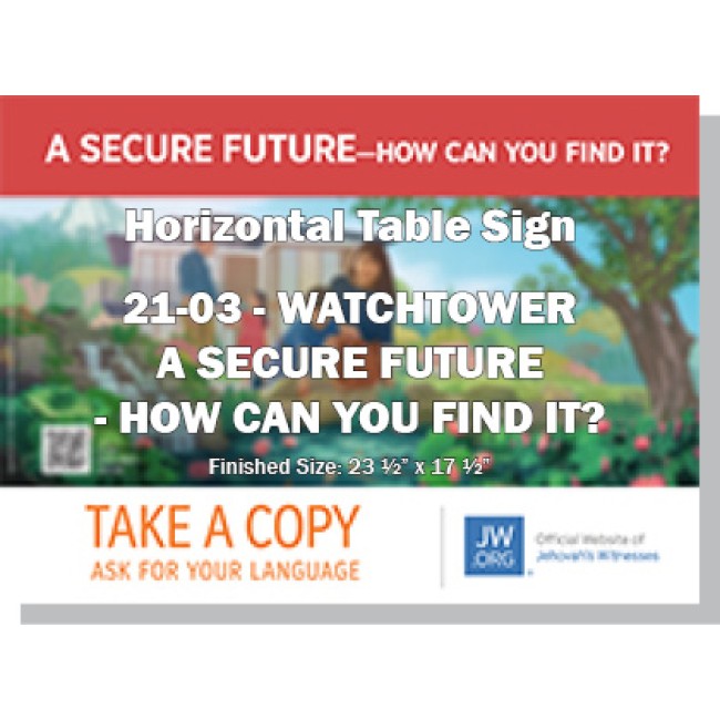 HPWP-21.3 - 2021 Edition 3 - Watchtower - "A Secure Future - How Can ...